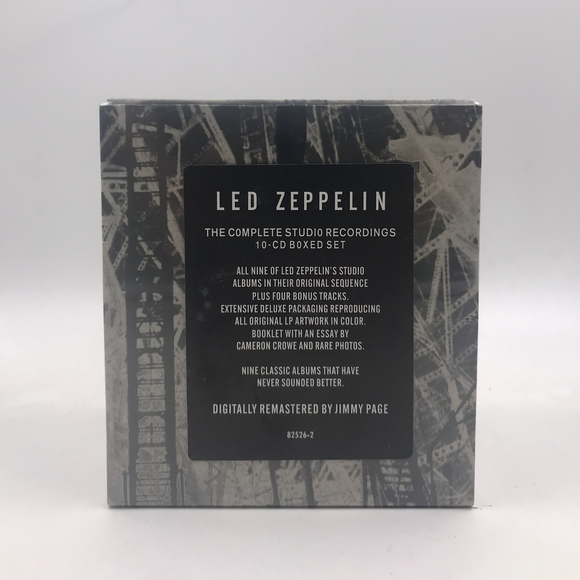 Media | Led Zeppelin The Complete Studio Recordings Collection New 1 Cd Box Set | Poshmark